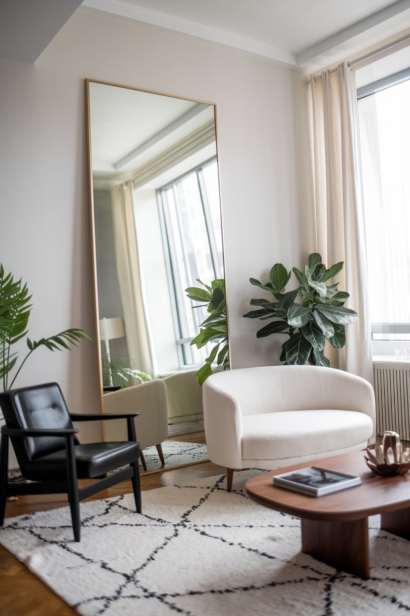 Wall Mirror Decorating 2025: 44 Trendy Ideas to Transform Your Living ...