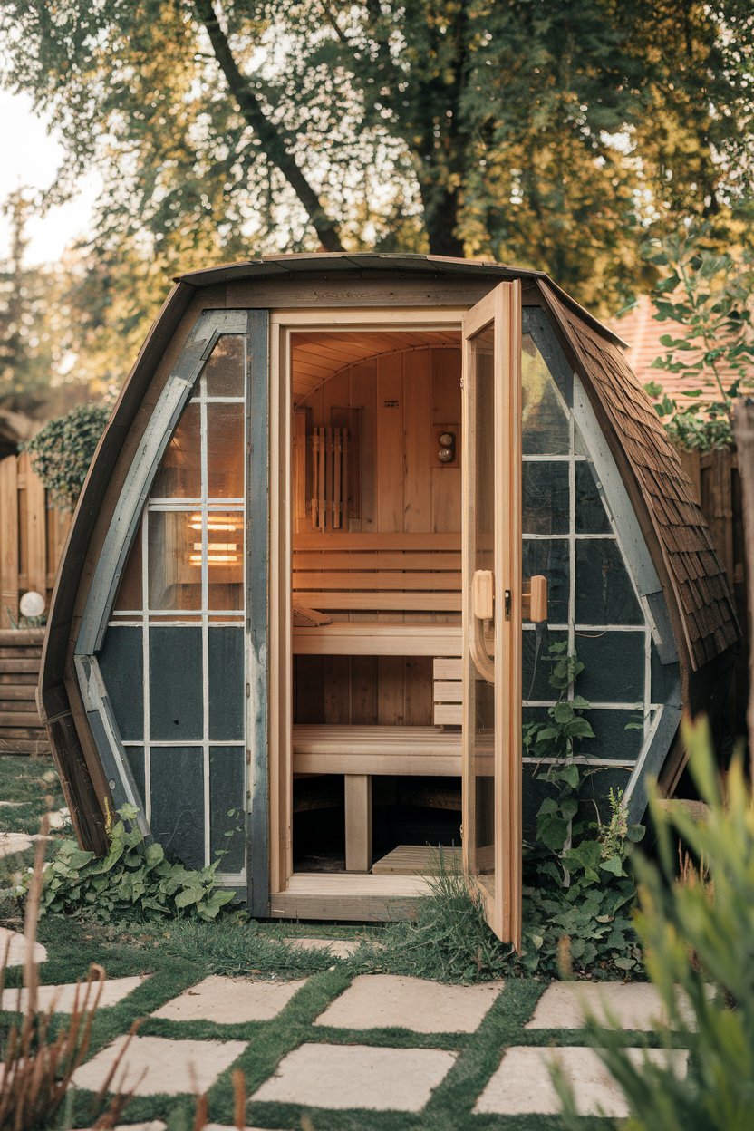 Outdoor Sauna Ideas 2025: 43 Stunning Designs for Backyards Modern ...