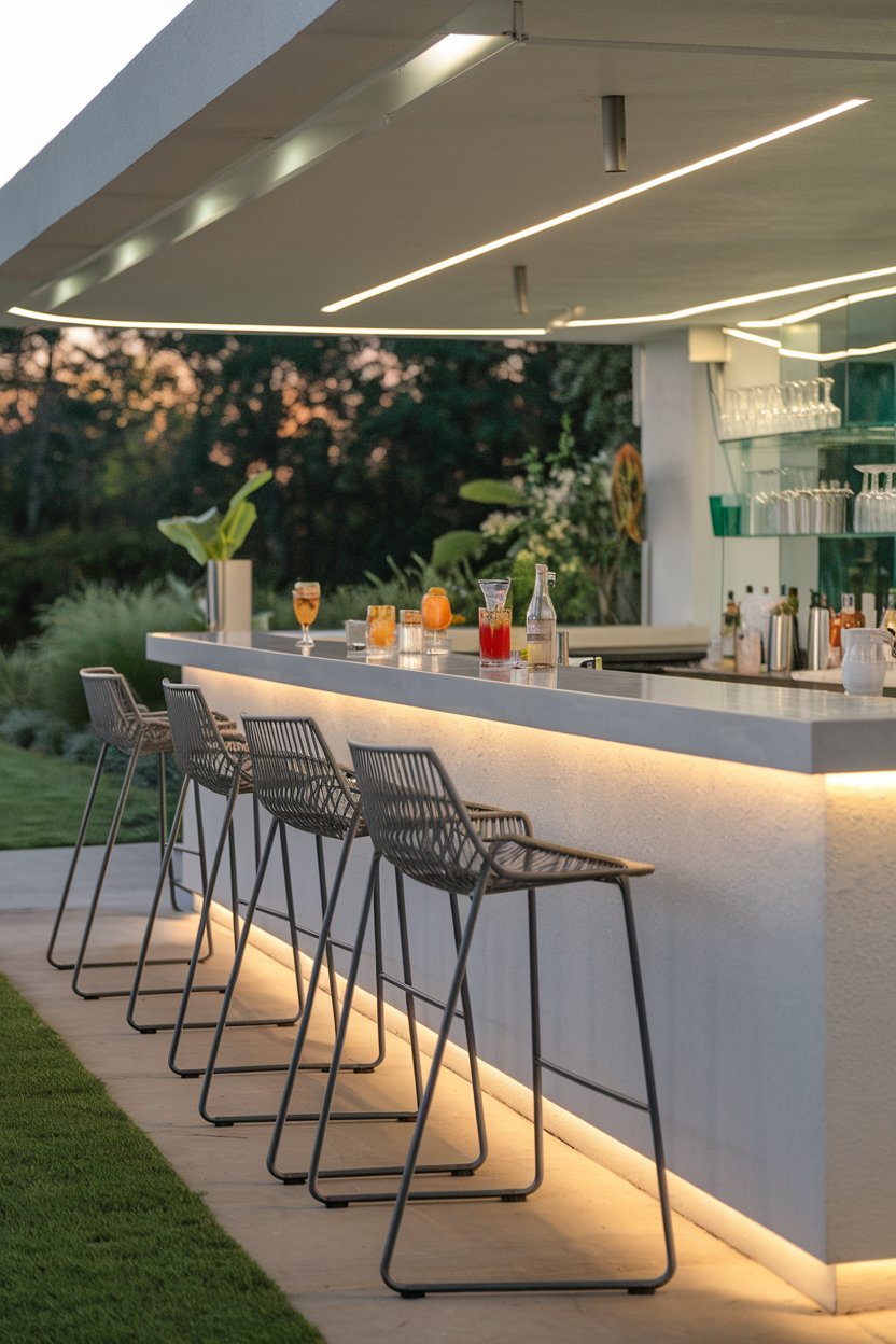 39 Outdoor Bar Ideas 2025 – DIY, Rustic, Modern, Budget-Friendly ...