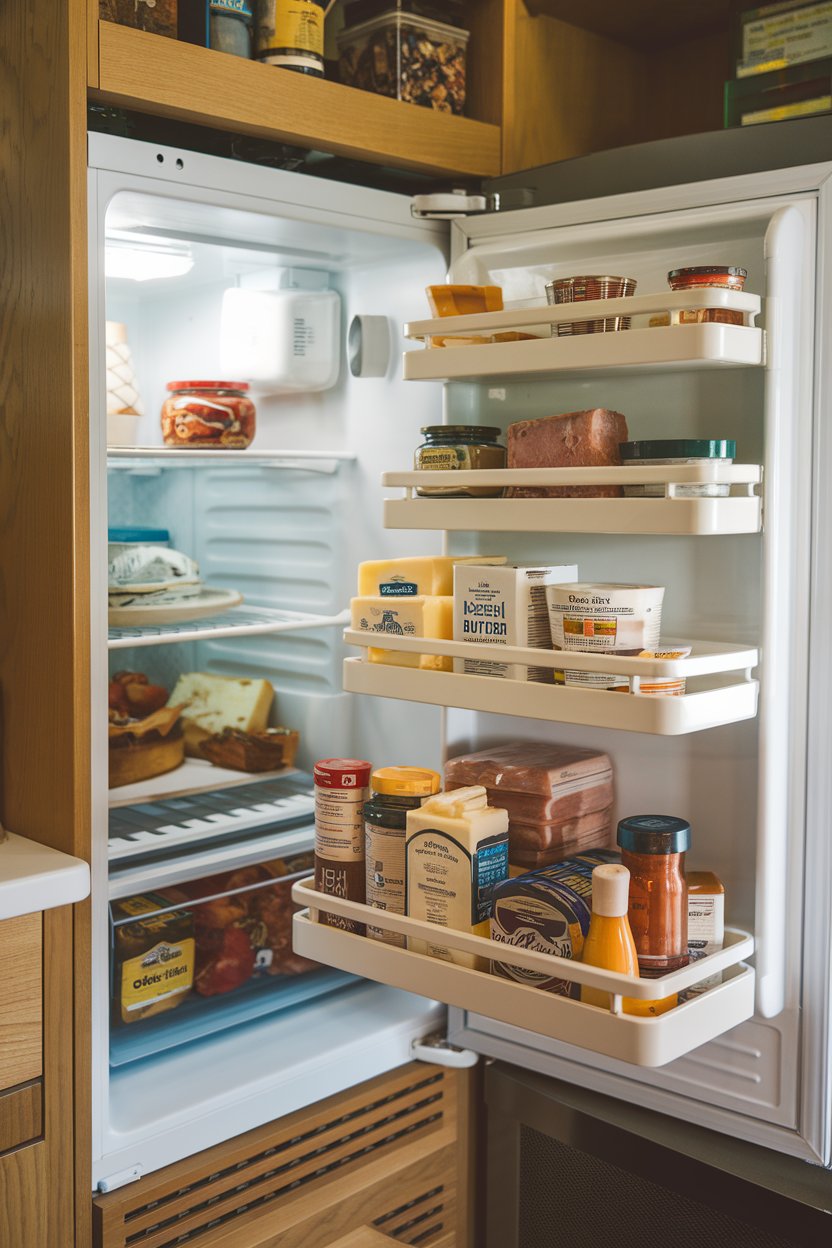 Small Fridge Organization 2025: 42 Space-Saving Ideas for Tiny Kitchens ...