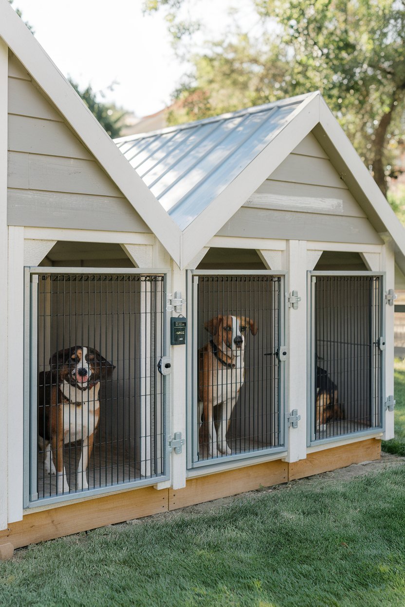 40 Best Outdoor Dog Kennel Ideas 2025: Cheap, DIY, Brick, Raised ...