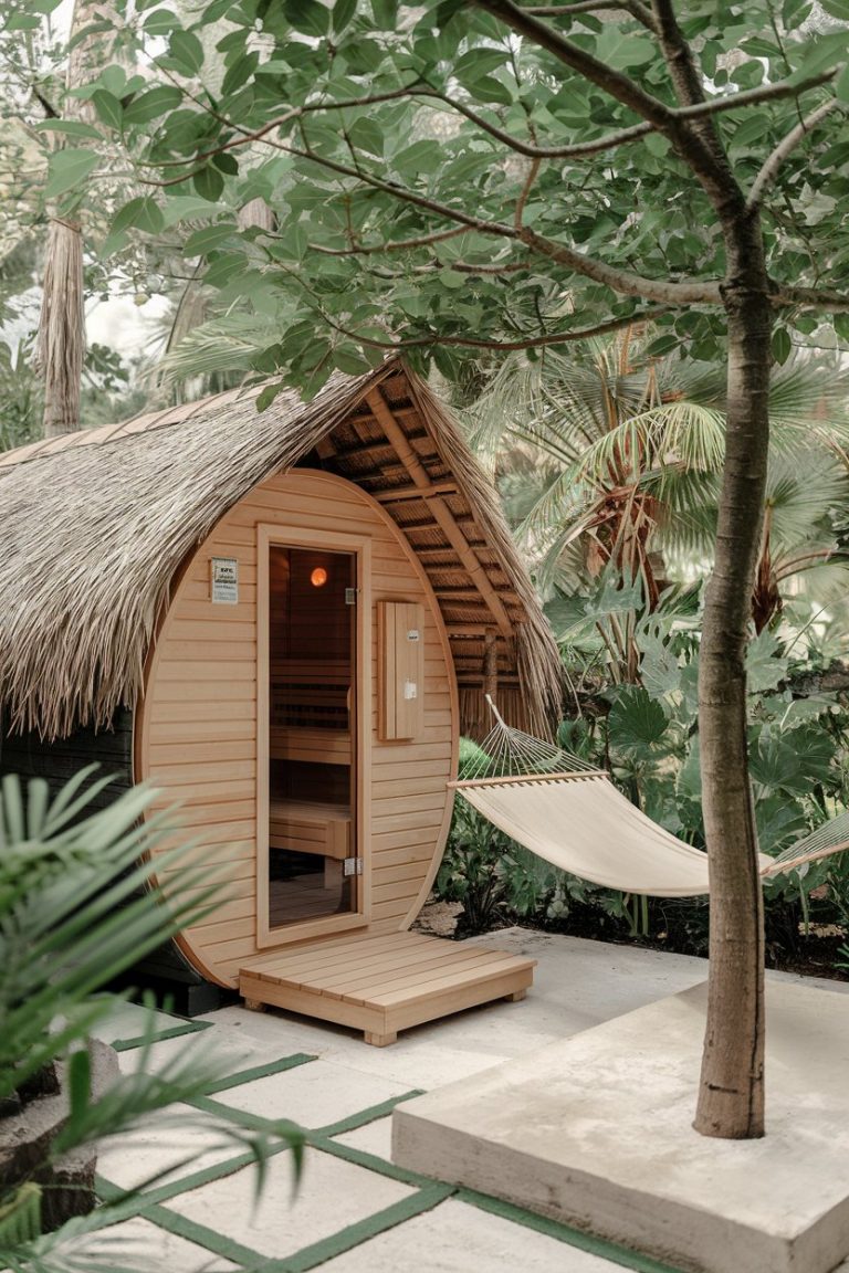 Outdoor Sauna Ideas 2025: 43 Stunning Designs for Backyards Modern ...