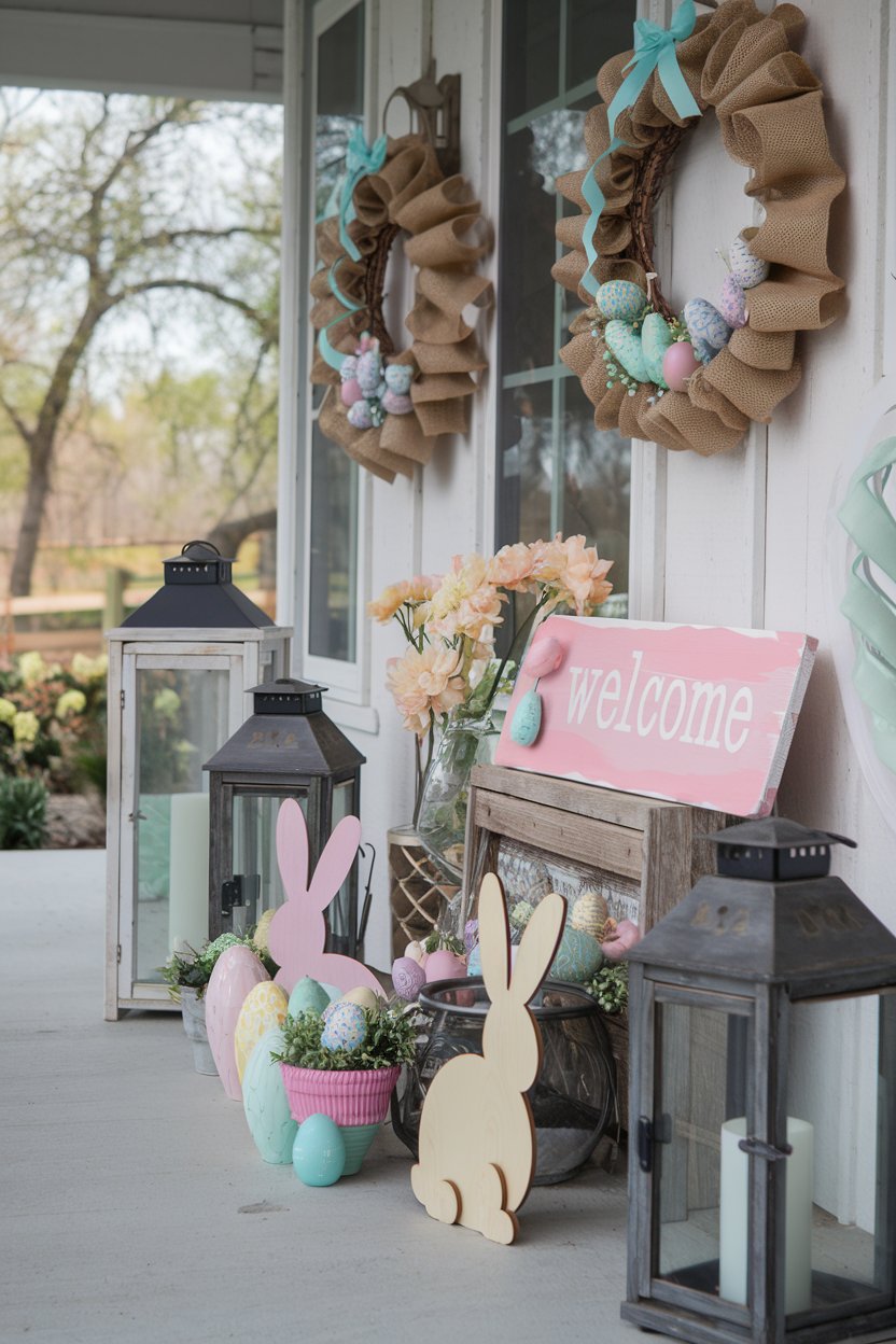 Easter Porch Decor 2025 – 45 Stunning Outdoor Ideas from Farmhouse to ...