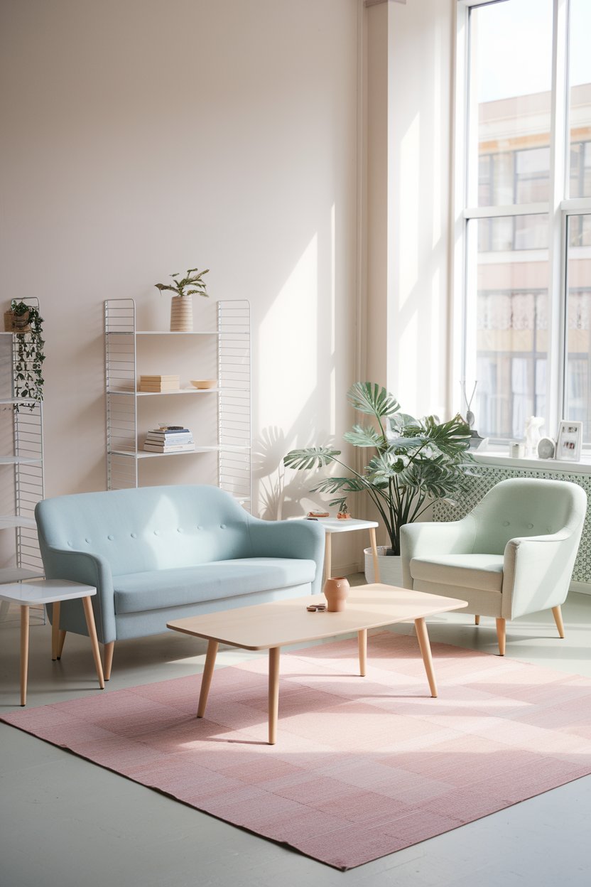 Pastel Color Living Room Ideas 2025: 43 Trendy Designs for a Stylish ...