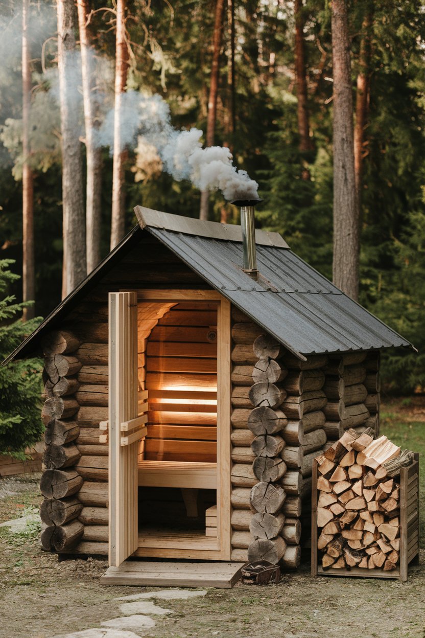 Outdoor Sauna Ideas 2025: 43 Stunning Designs for Backyards Modern ...