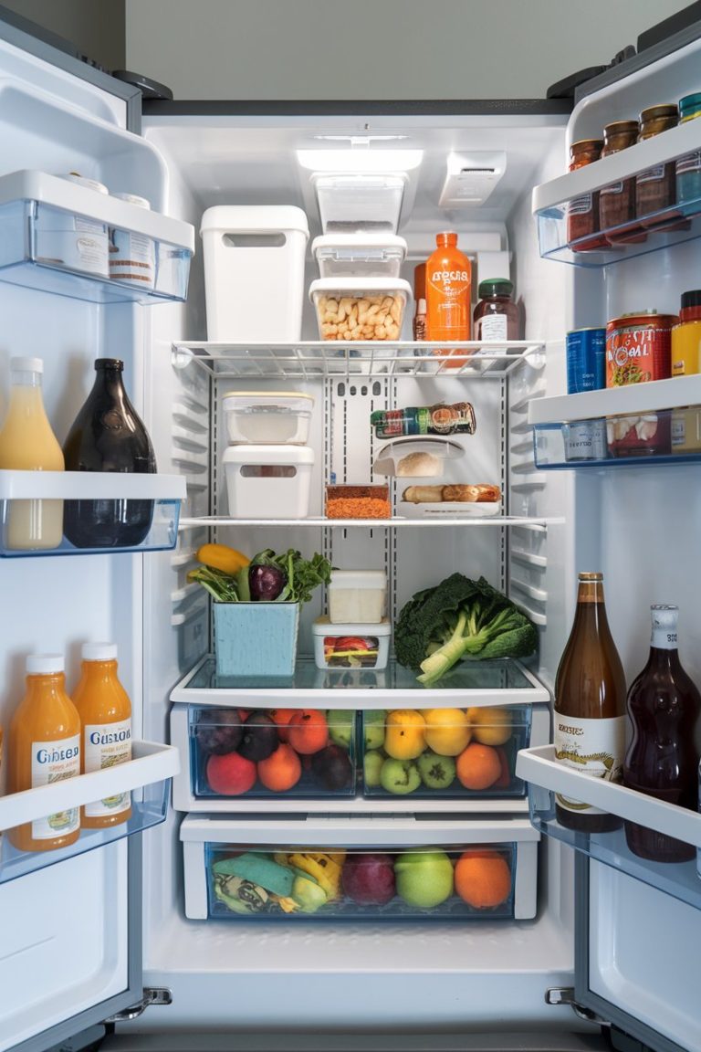 Small Fridge Organization 2025: 42 Space-Saving Ideas for Tiny Kitchens ...