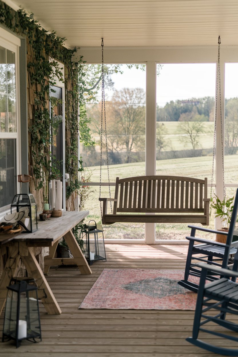45 Screened-In Porch Decorating Ideas 2025 – Cozy, Rustic, Boho & Budget-Friendly Design Trends