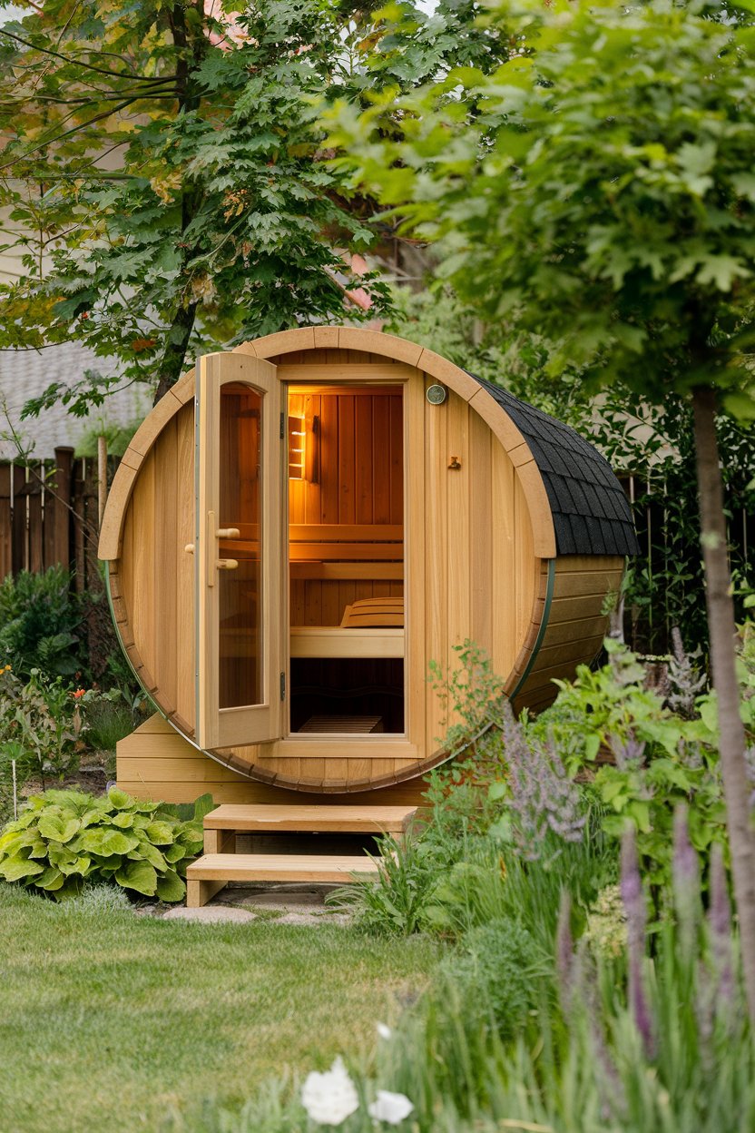 Outdoor Sauna Ideas 2025: 43 Stunning Designs for Backyards Modern ...