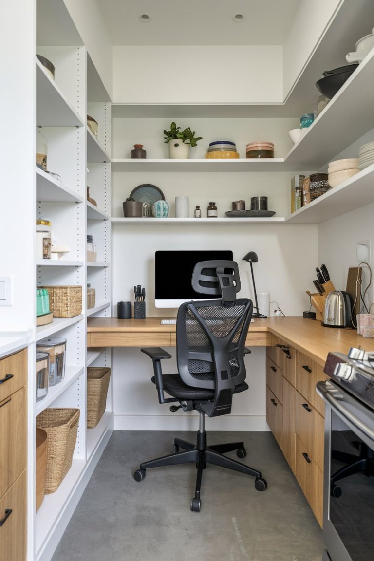 45 Smart Pantry Home Office Ideas for 2025 – Space-Saving Design Ideas ...