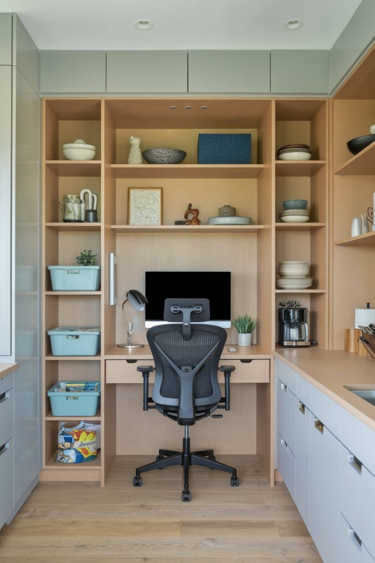 45 Smart Pantry Home Office Ideas for 2025 – Space-Saving Design Ideas ...