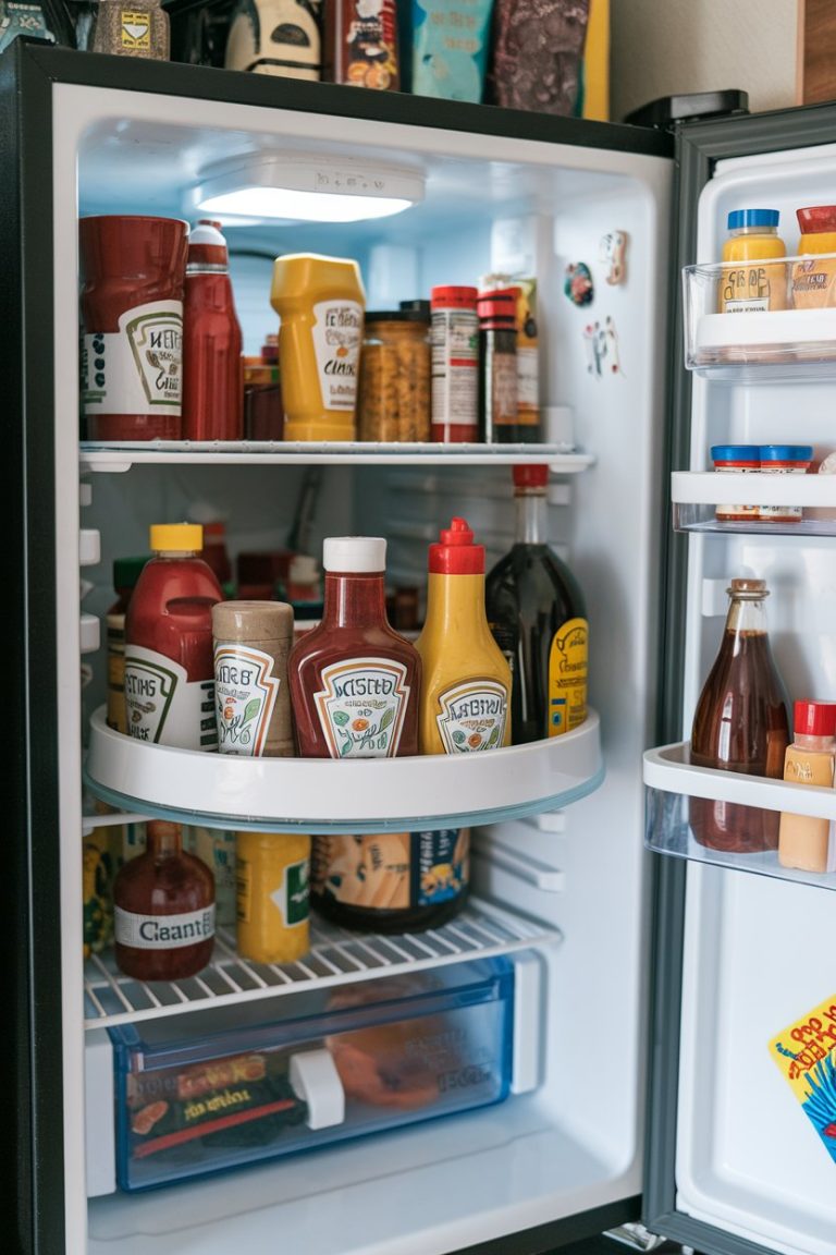 Small Fridge Organization 2025: 42 Space-Saving Ideas for Tiny Kitchens ...