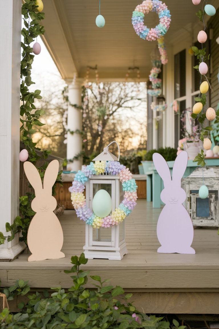 Easter Porch Decor 2025 – 45 Stunning Outdoor Ideas from Farmhouse to ...