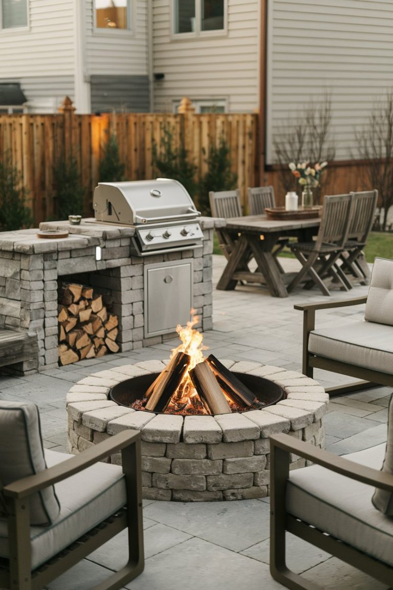 Outdoor Fire Pit Area 2025: 45 Stunning Backyard Ideas for Cozy, Rustic ...