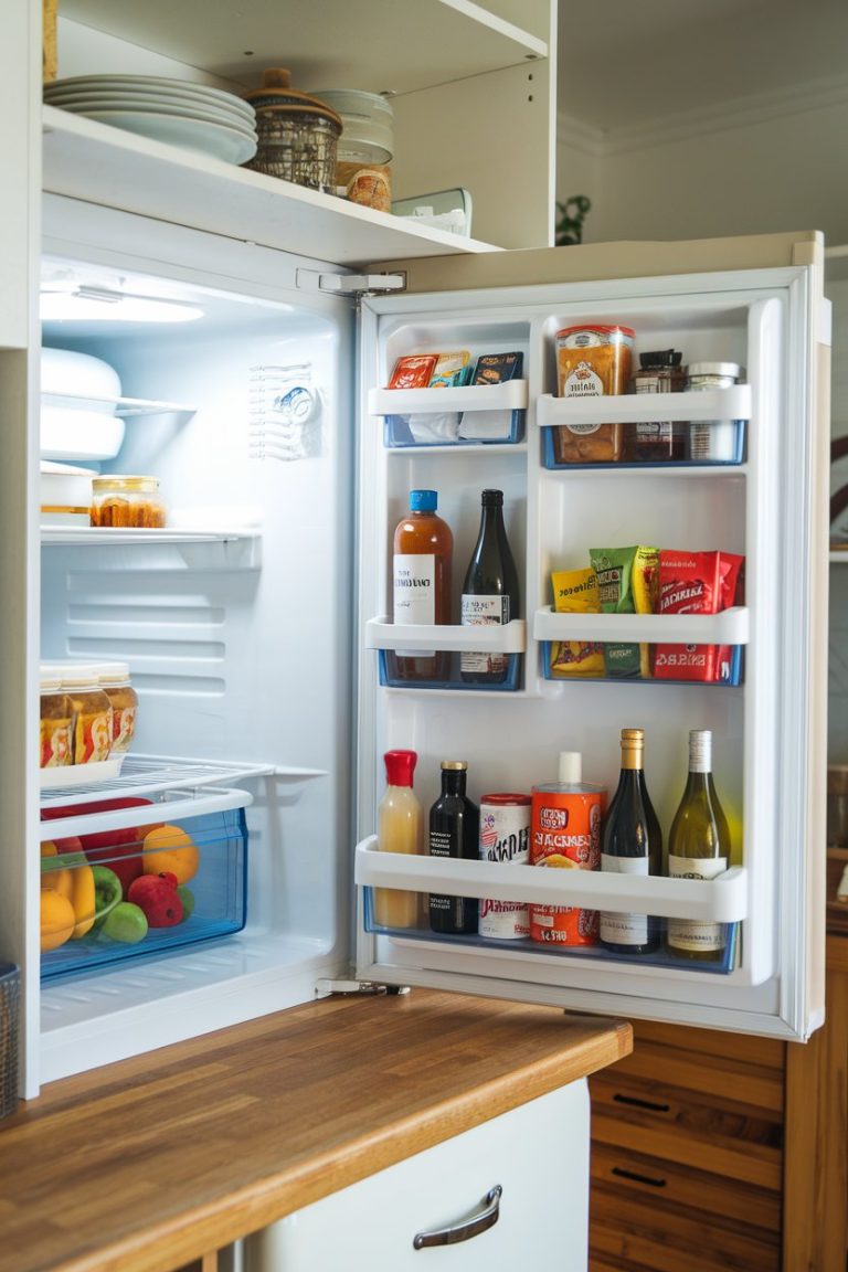 Small Fridge Organization 2025: 42 Space-Saving Ideas for Tiny Kitchens ...