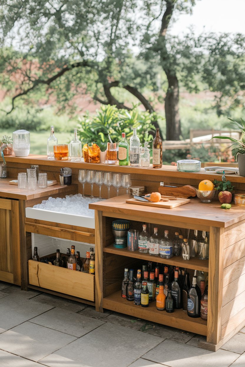 39 Outdoor Bar Ideas 2025 – DIY, Rustic, Modern, Budget-Friendly ...