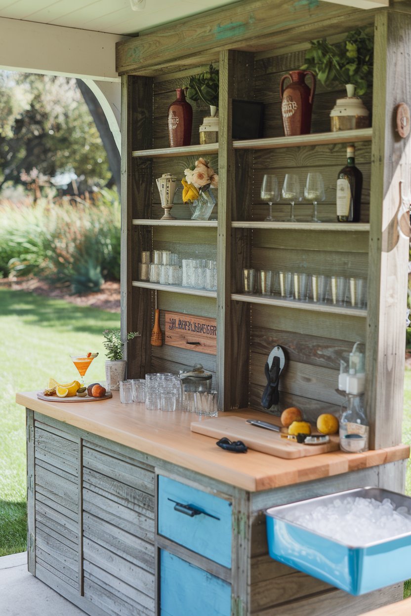 39 Outdoor Bar Ideas 2025 – DIY, Rustic, Modern, Budget-Friendly ...