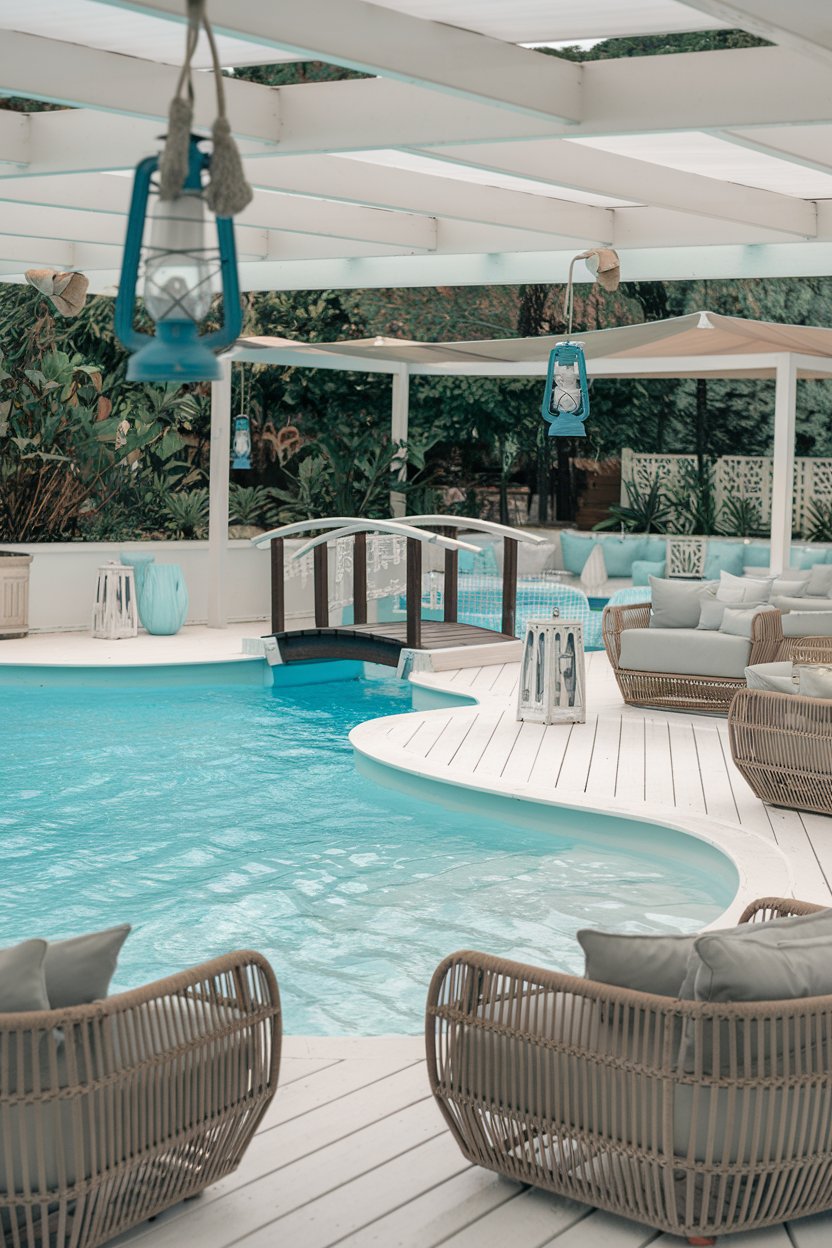 Outdoor Pool Area Ideas 2025 – 41 Stunning Backyard Designs for Luxury ...