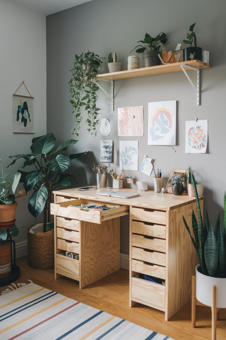 43 Stylish Desk with Drawers Ideas 2025 – Smart Storage, DIY Designs ...