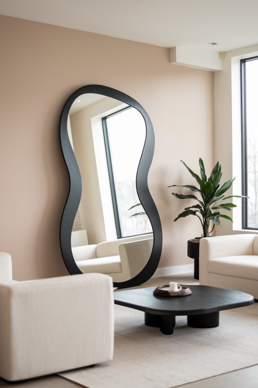Standing Mirror Decorating 2025: 45 Stylish Ideas for Bedrooms, Living ...