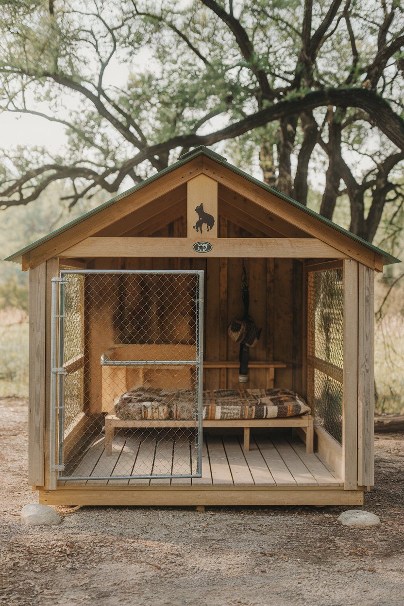 40 Best Outdoor Dog Kennel Ideas 2025: Cheap, DIY, Brick, Raised ...