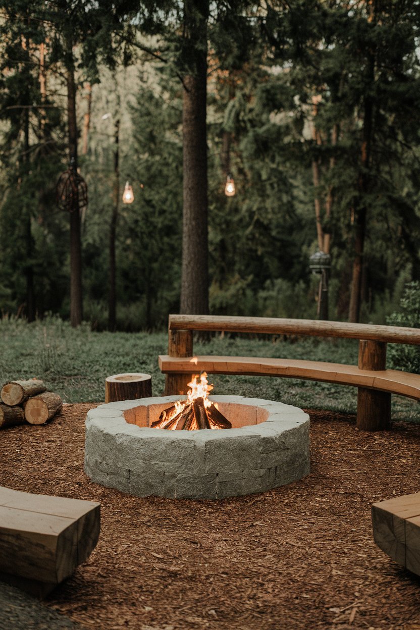 Outdoor Fire Pit Area 2025: 45 Stunning Backyard Ideas for Cozy, Rustic ...