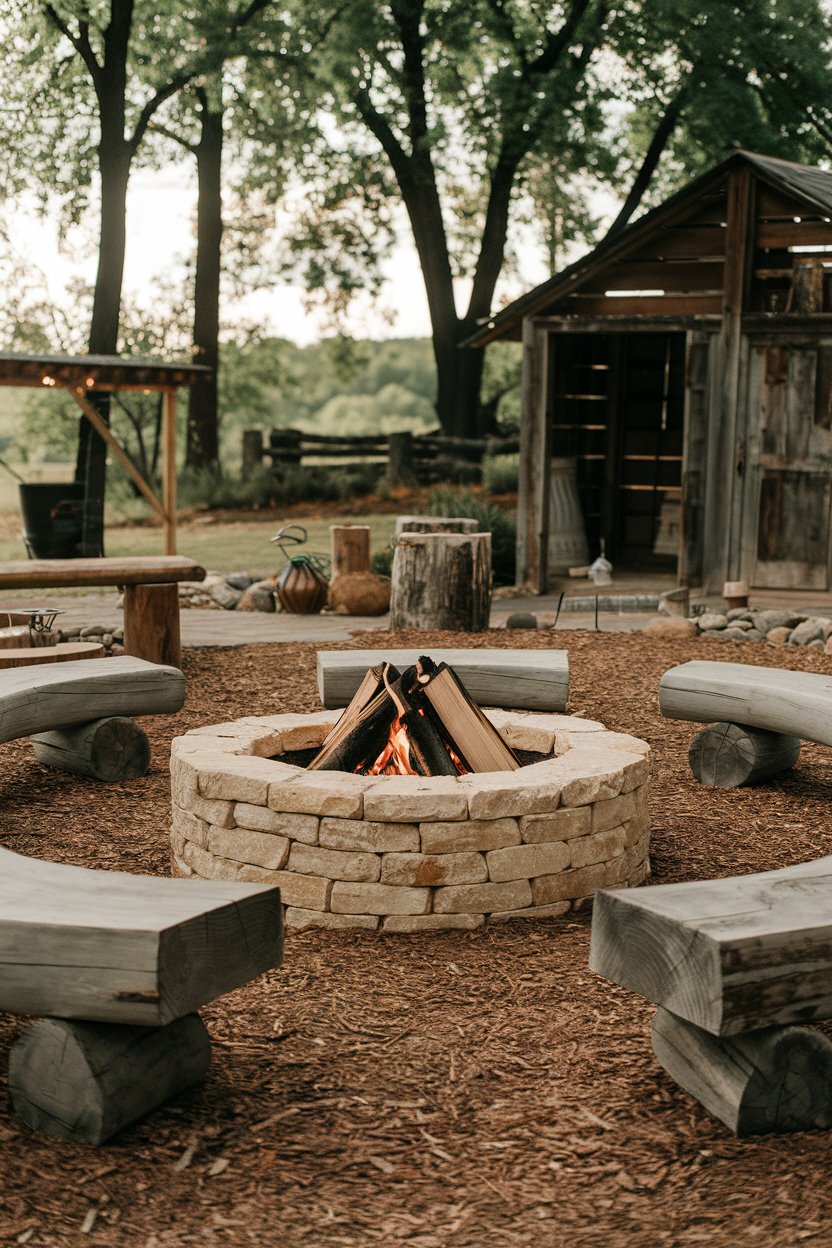 Outdoor Fire Pit Area 2025: 45 Stunning Backyard Ideas for Cozy, Rustic ...