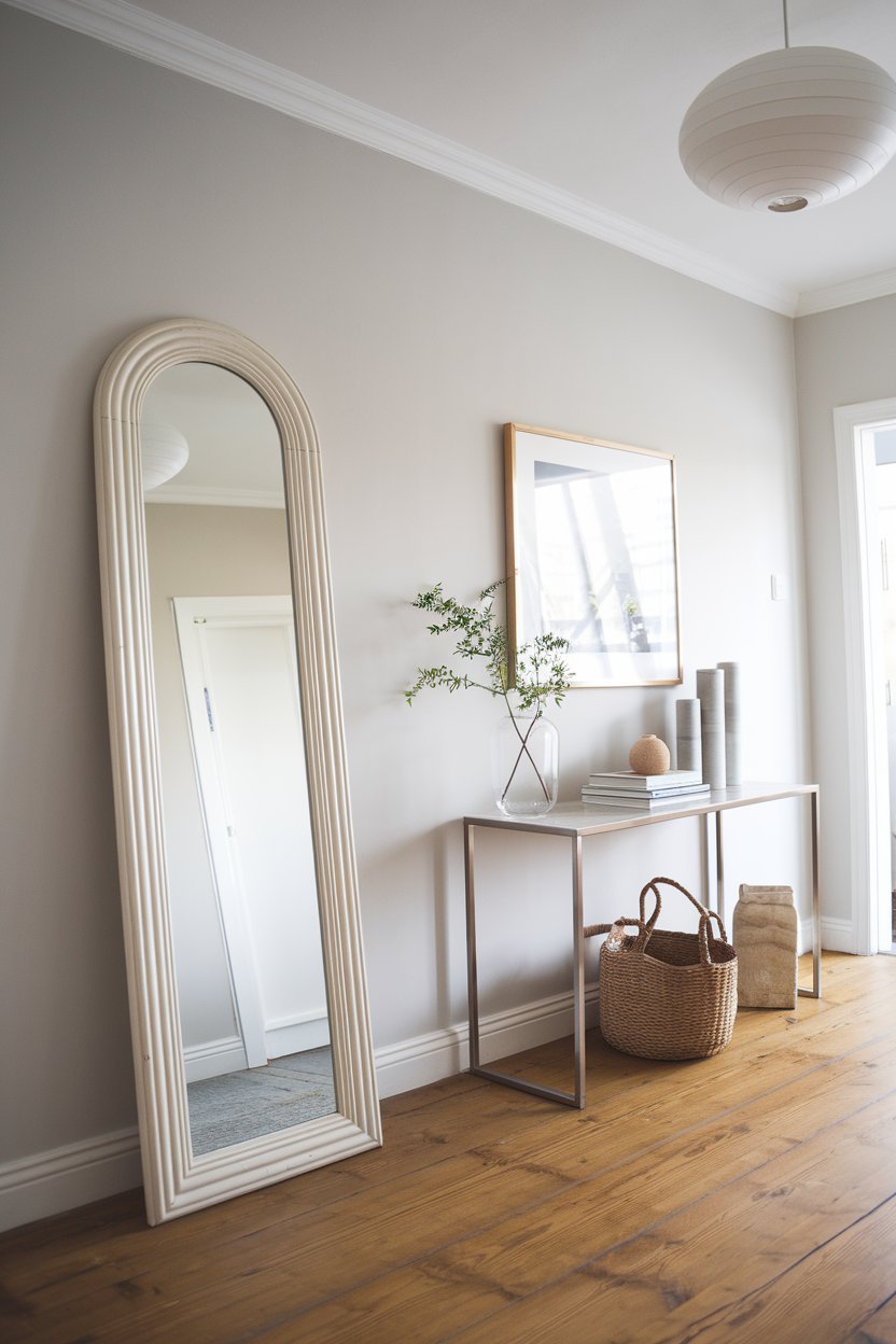Standing Mirror Decorating 2025: 45 Stylish Ideas for Bedrooms, Living ...