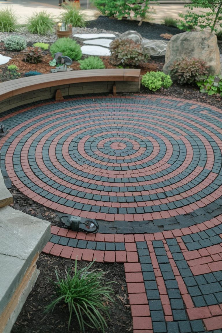 Top 42 Paver Patio Ideas 2025 – Modern Layouts, Brick, Stone, and 24x24 ...