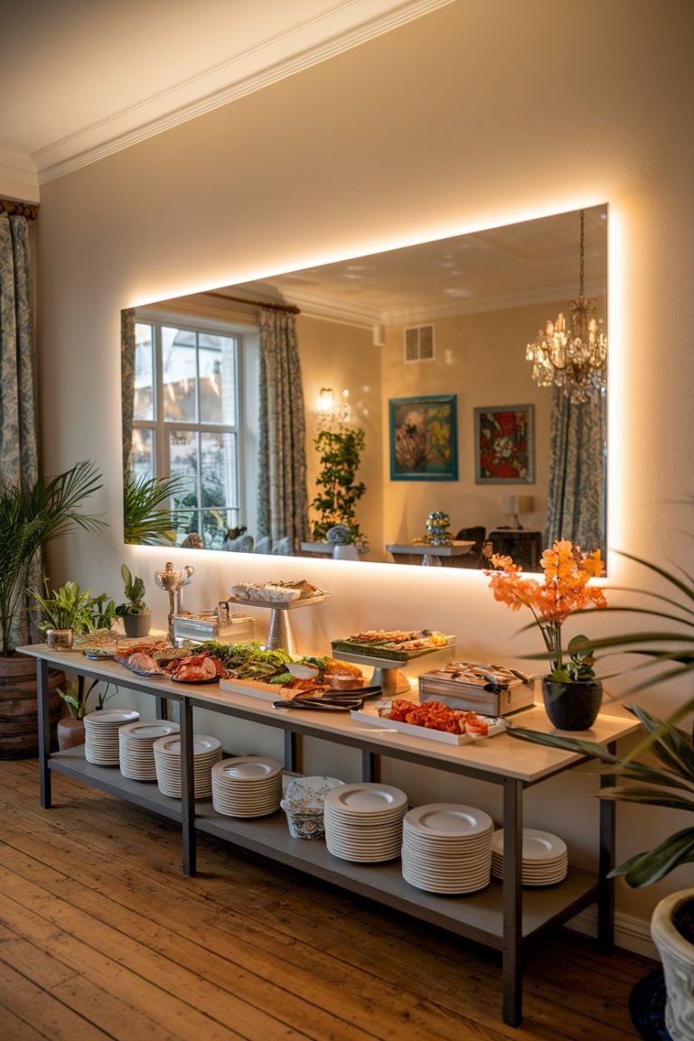 43 Creative Ideas for Decorating with Mirrors in Your Dining Room ...