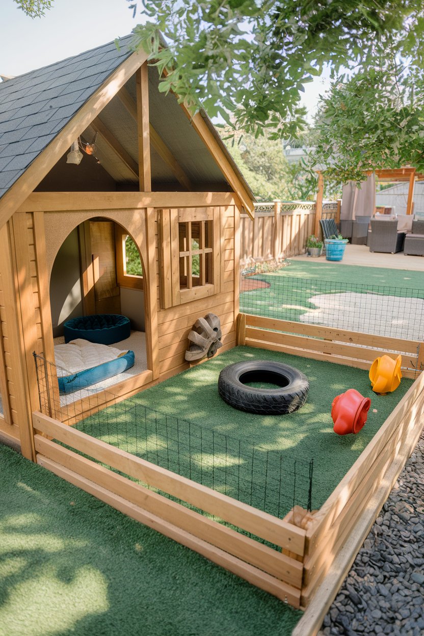 40 Best Outdoor Dog Kennel Ideas 2025: Cheap, DIY, Brick, Raised ...