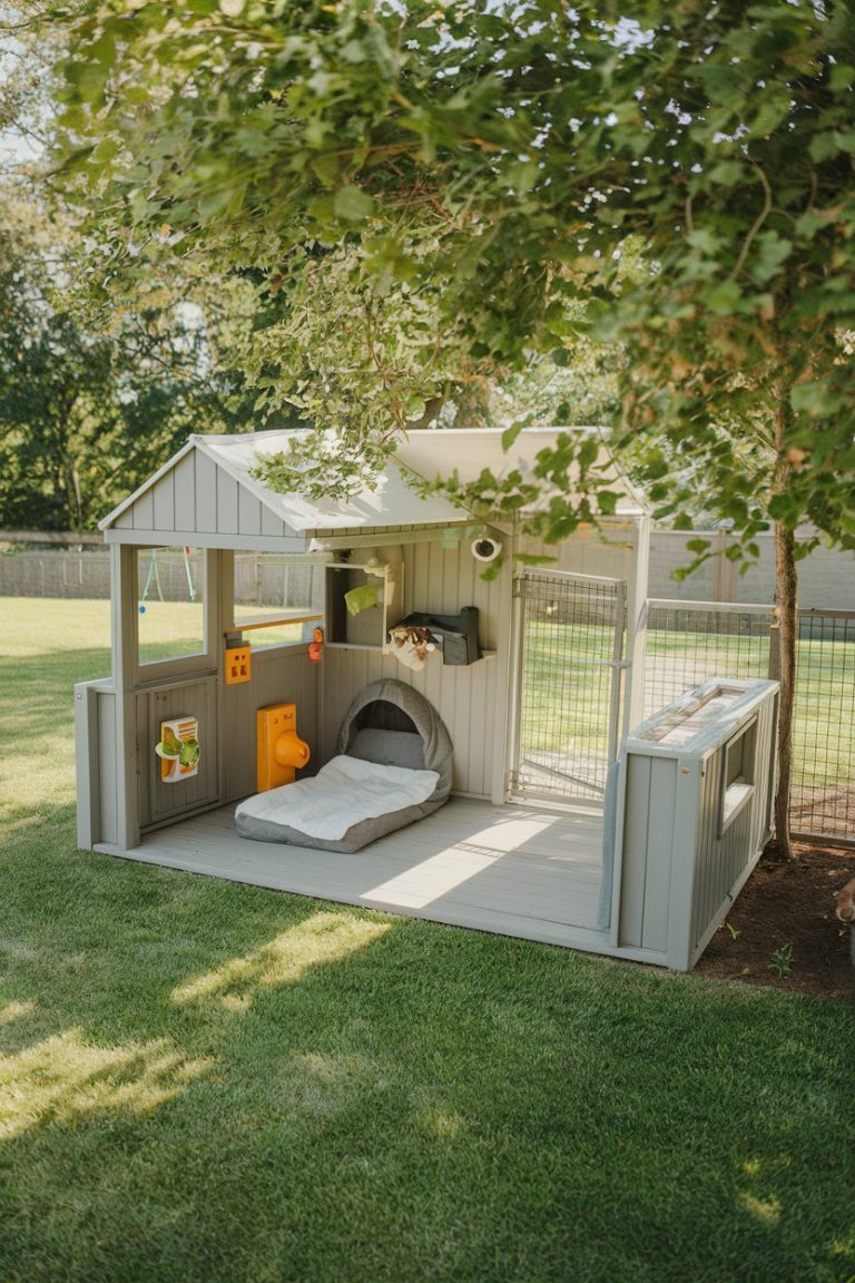 40 Best Outdoor Dog Kennel Ideas 2025: Cheap, DIY, Brick, Raised ...