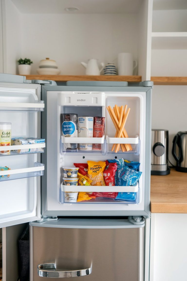 Small Fridge Organization 2025: 42 Space-Saving Ideas for Tiny Kitchens ...