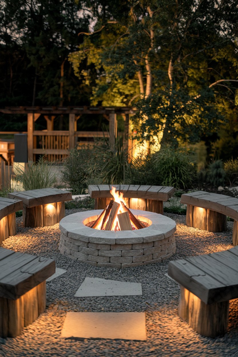 Outdoor Fire Pit Area 2025: 45 Stunning Backyard Ideas for Cozy, Rustic ...