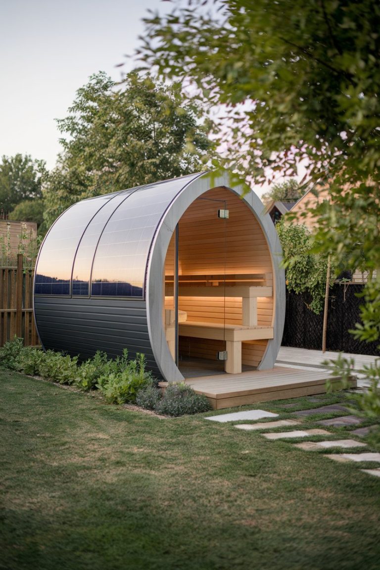 Outdoor Sauna Ideas 2025: 43 Stunning Designs for Backyards Modern ...