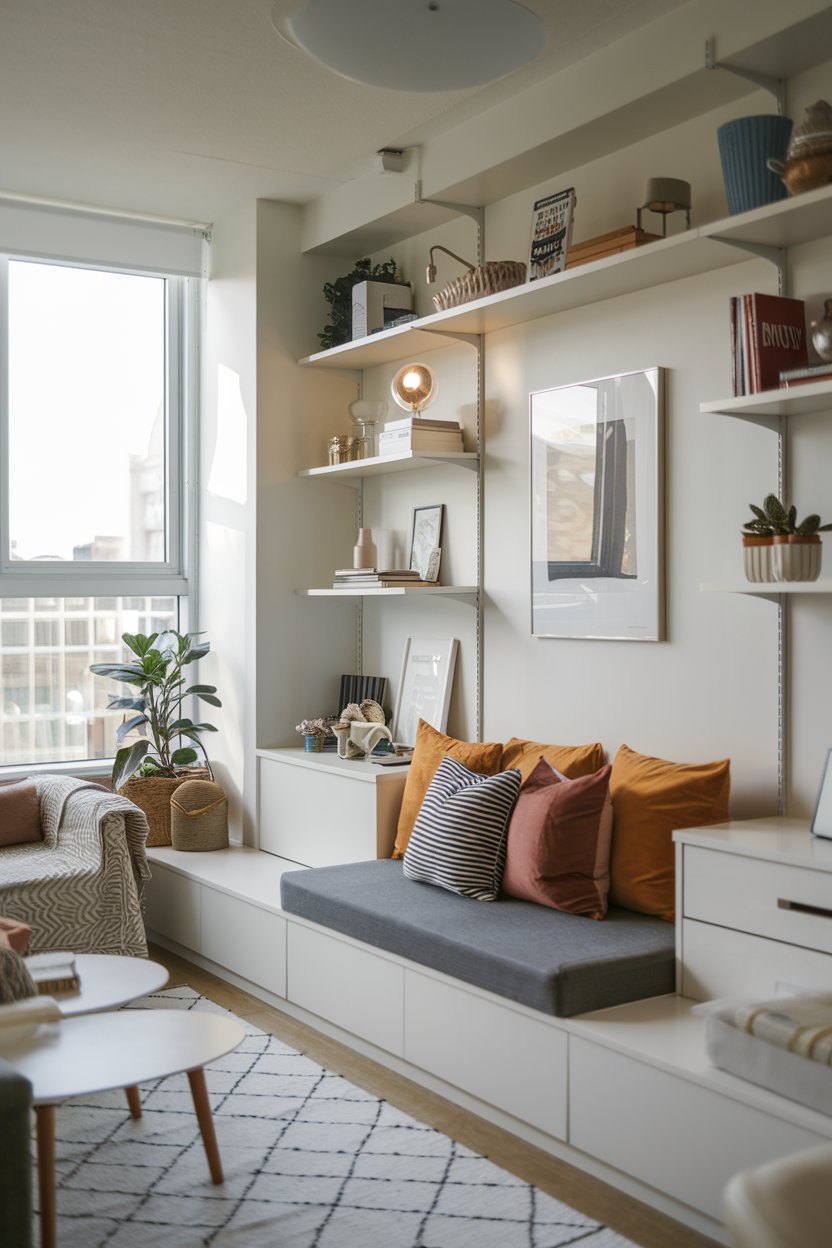 Small Apartment Living Room 2025: 44 Stylish Ideas for Cozy, Modern and ...