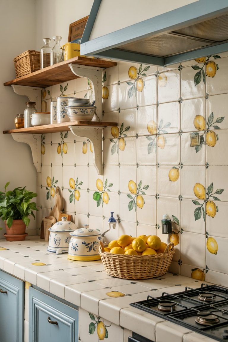 41 Lemon Kitchen Decor 2025 Ideas: DIY, Farmhouse, Color Palettes, Blue ...