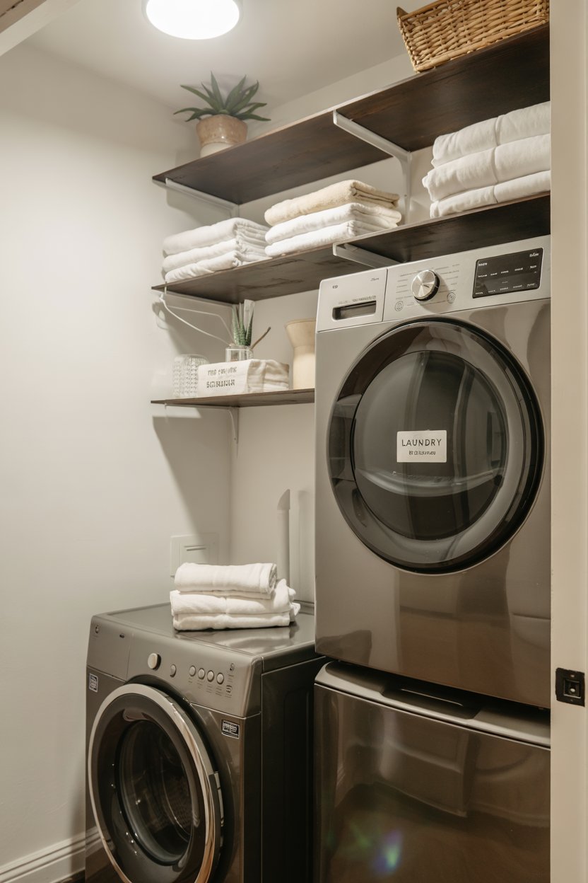 Tiny Laundry Room Ideas 2025: 33 Space Saving Designs with Stackable ...