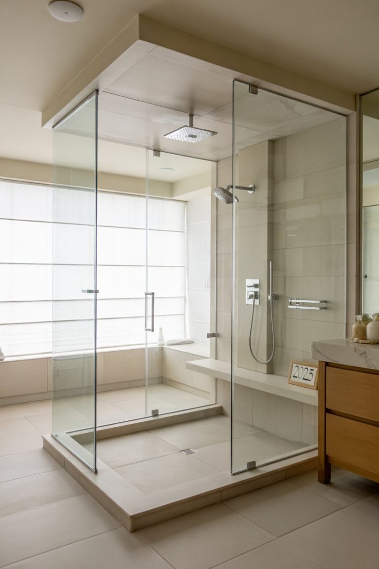 Walk In Shower No Door 2025: 41 Stunning Ideas for Master Baths, Small ...
