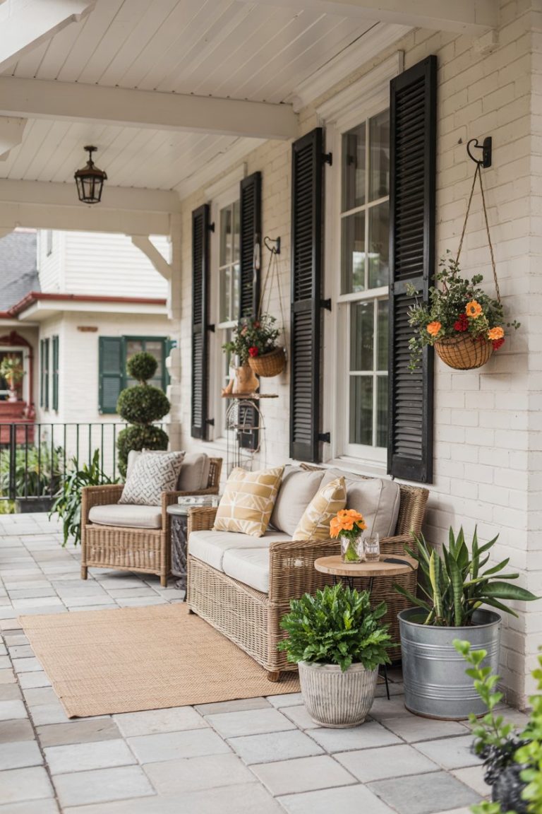44 Front Porch Decorating Ideas 2025 for Cozy, Rustic, and Budget ...