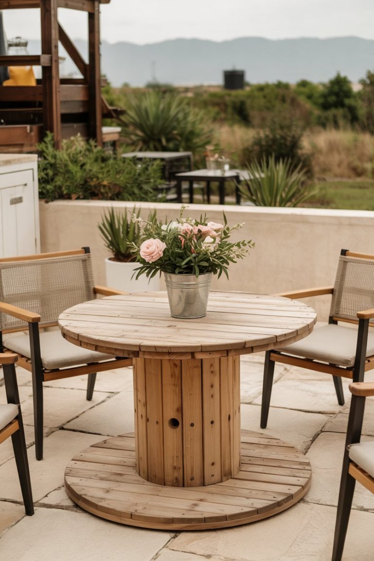 39 Patio Table Ideas for 2025: Unique, Budget-Friendly DIY Styles for ...