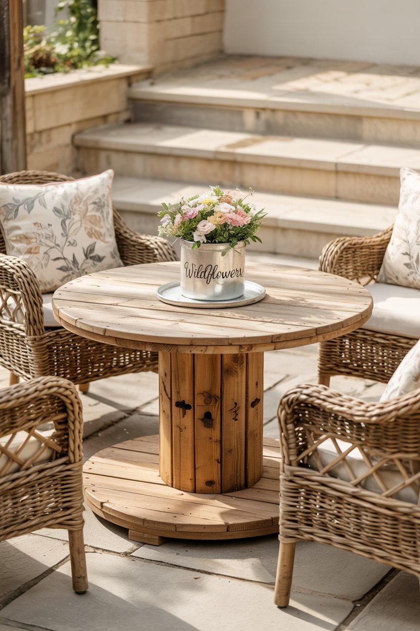 39 Patio Table Ideas for 2025: Unique, Budget-Friendly DIY Styles for ...