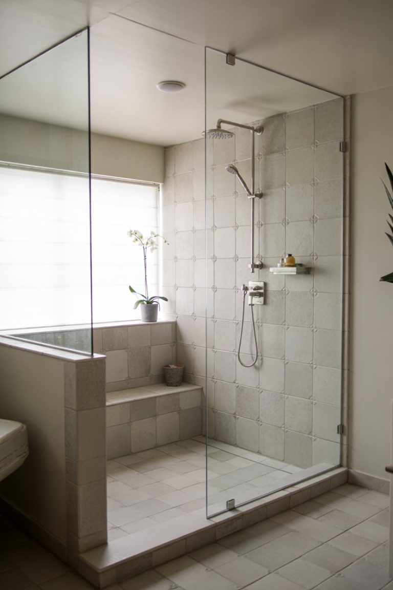 Walk In Shower No Door 2025: 41 Stunning Ideas for Master Baths, Small ...