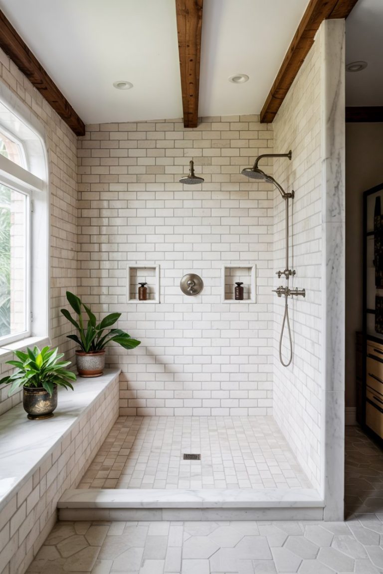 Walk In Shower No Door 2025: 41 Stunning Ideas for Master Baths, Small ...