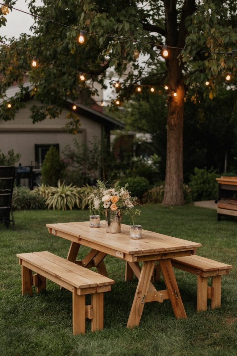 39 Patio Table Ideas for 2025: Unique, Budget-Friendly DIY Styles for ...