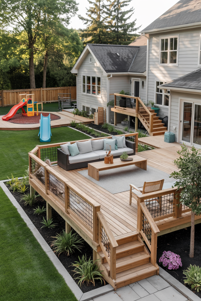 43 Outdoor Kids Play Area Ideas 2025: Modern Backyard Playground ...