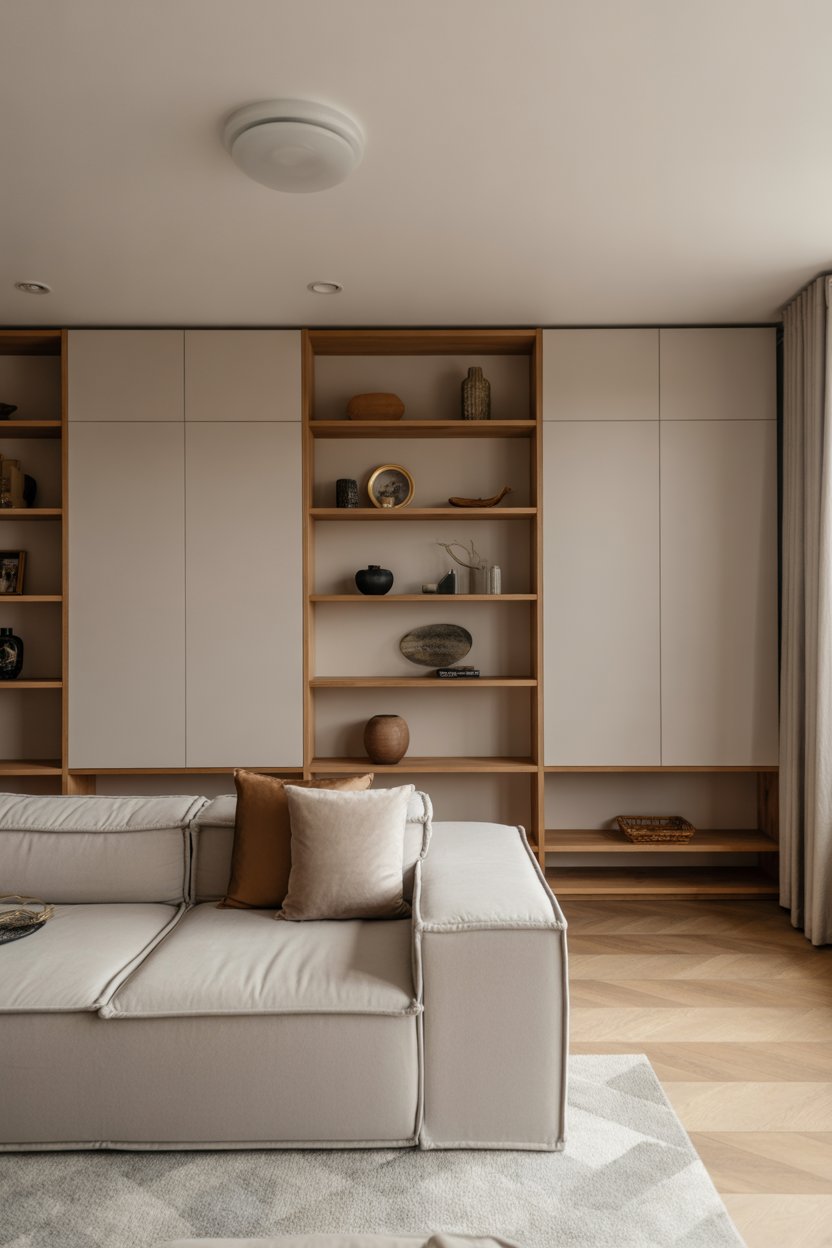 38 Built-In Shelves Living Room Ideas 2025 for Fireplace Walls, Small ...