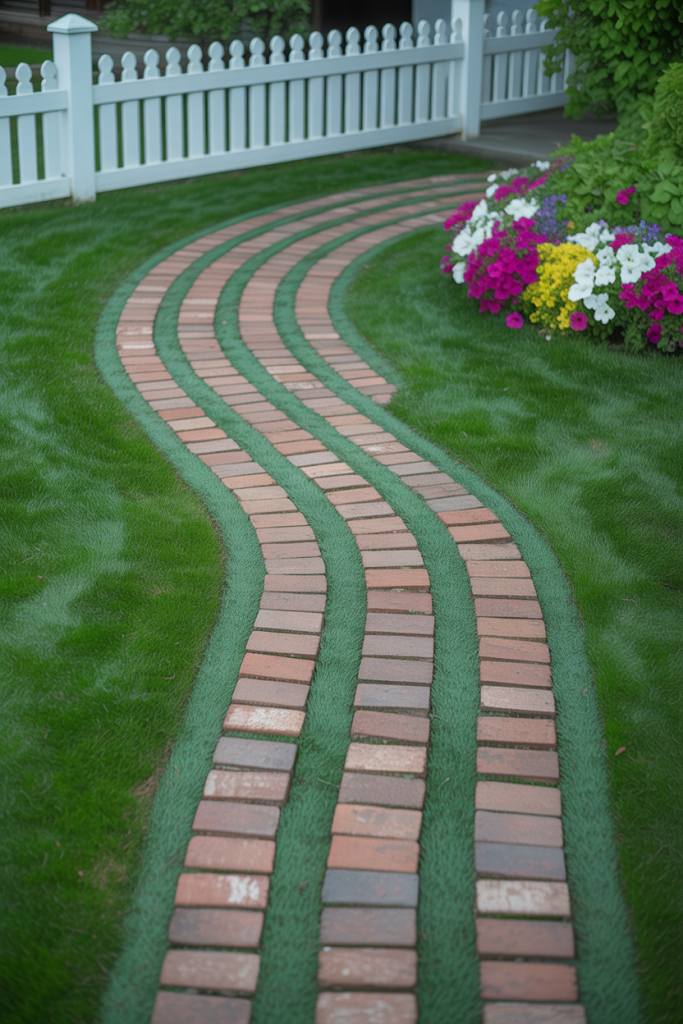 Top 38 Pavers Walkway Ideas 2025: Stone, Brick, Concrete & DIY Designs ...