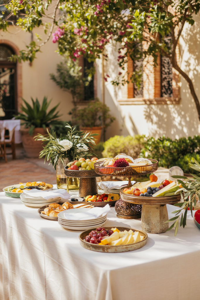 37 Buffet Table Ideas Decor 2025 for Weddings, Parties, Brunches ...