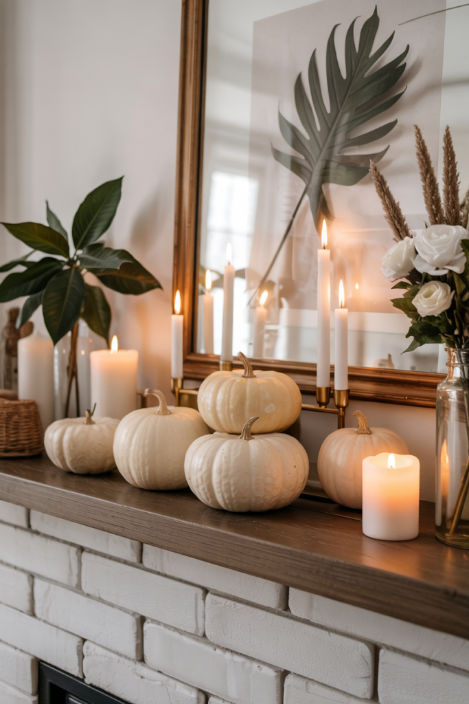 35 Fall Mantle Decor Ideas 2025: Cozy, Minimal, Rustic & DIY Styles ...