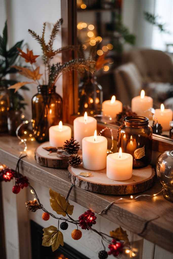 35 Fall Mantle Decor Ideas 2025: Cozy, Minimal, Rustic & DIY Styles ...